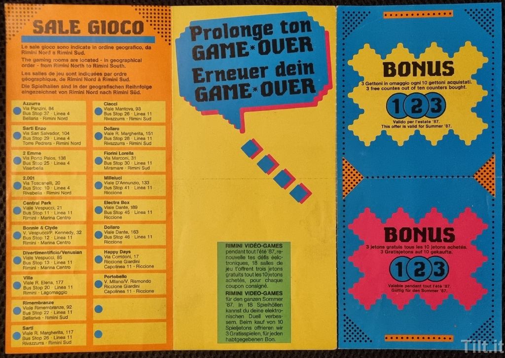 Prolunga il tuo GAME OVER! (Rimini Video Games) – TILT.IT